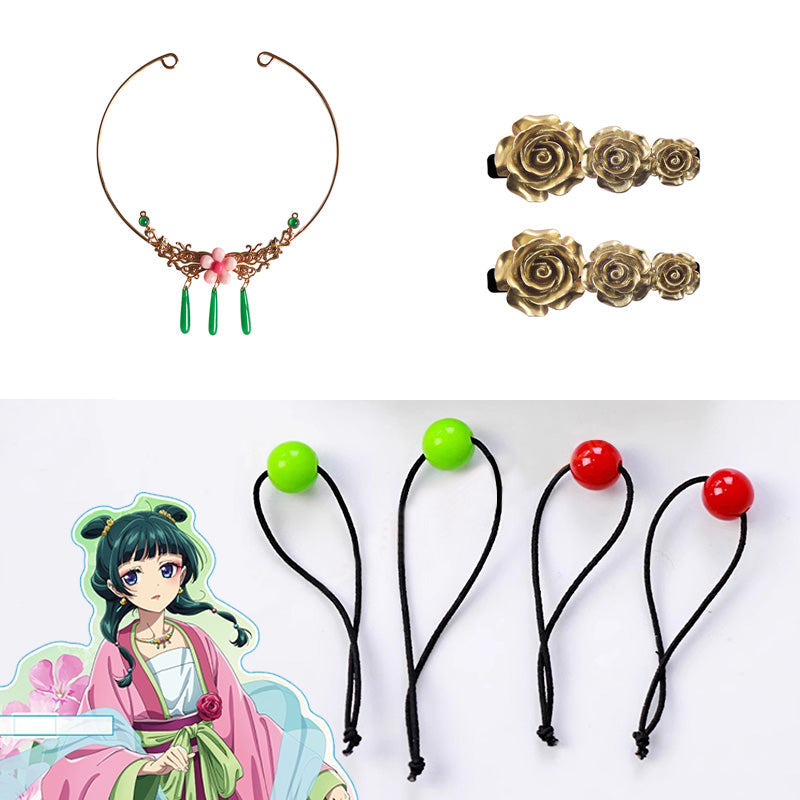 The Apothecary Diaries Kusuriya no Hitorigoto Maomao Headwear Necklace – Winkcostumes