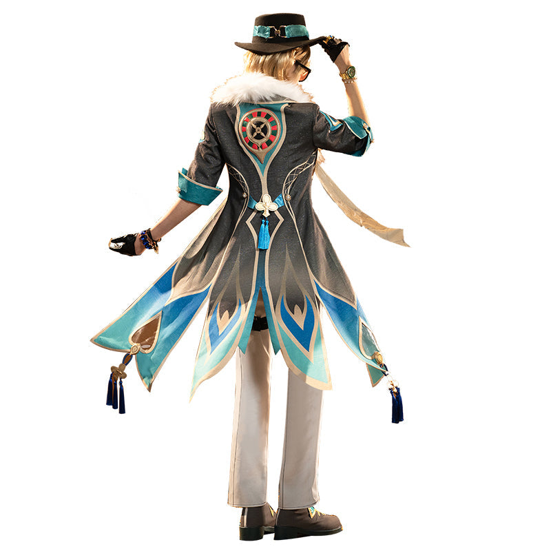 Honkai: Star Rail Aventurine Shajin Cosplay Costume – Winkcostumes Honkai: Star Rail Aventurine Shajin Cosplay Costume – Winkcostumes