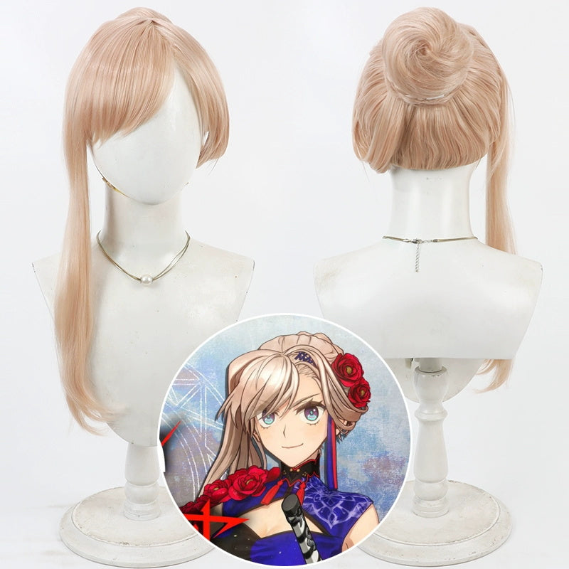 Fate Samurai Remnant Phantasmal Dress Miyamoto Musashi Cosplay Wig ...
