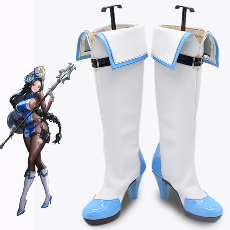 Goddess Of Victory: Nikke Maiden Ice Rose Shoes Cosplay Boots ...