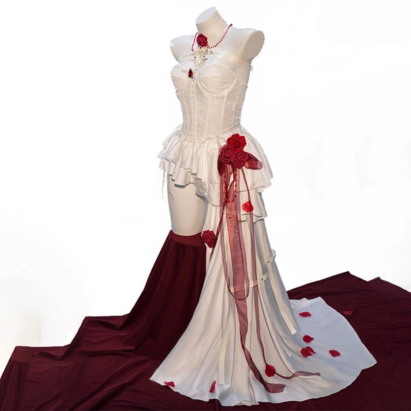 Goddess of Victory: Nikke Mihara: Bonding Chain Pain Eater Cosplay Cos ...