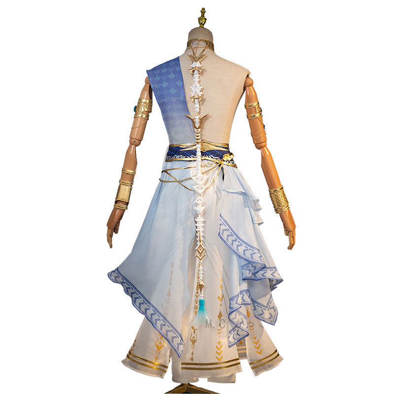 Love and Deep Space Rafayel Sapphire Scar God of the Tides Cosplay Cos ...