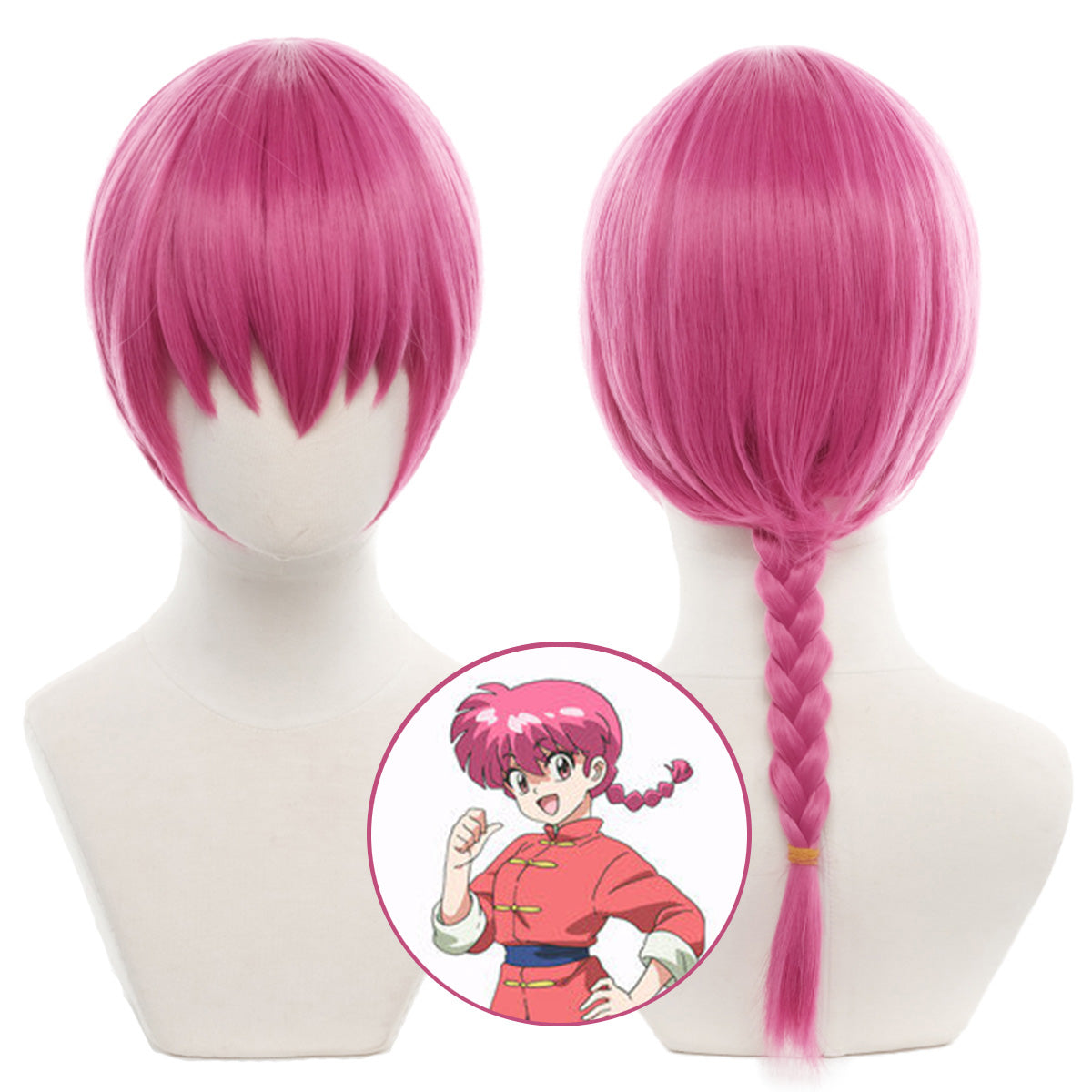 Ranma ? Ranma 1/2 Ranma Saotome Female Ranma Saotome Cosplay Wig ...