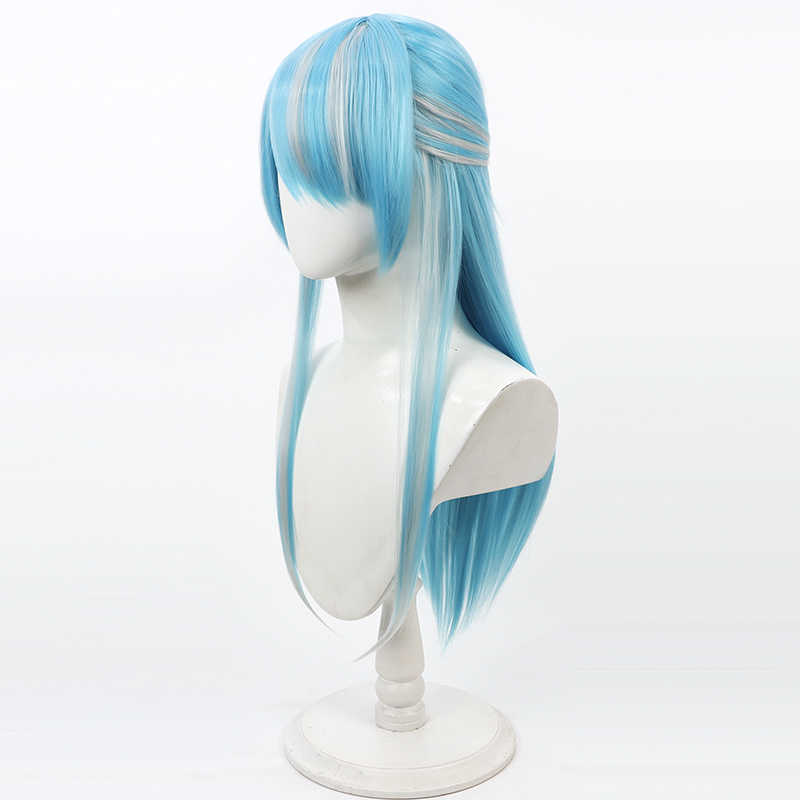 Virtual YouTuber VSPO Shiranami Ramune Cosplay Wig – Winkcostumes