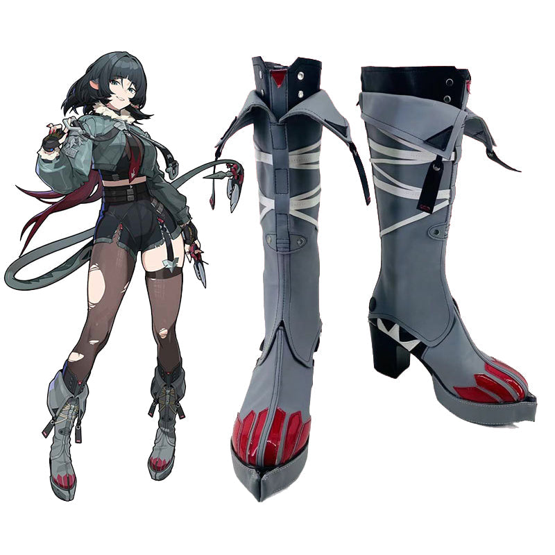 Zenless Zone Zero Jane Doe Shoes Cosplay Boots – Winkcostumes