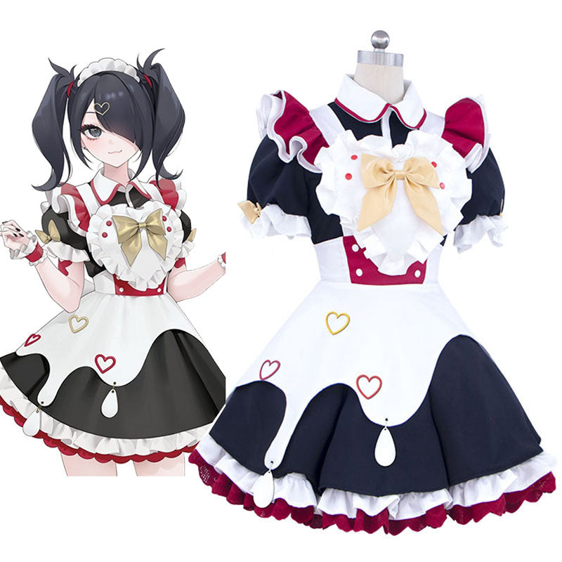 Needy Streamer Overload Ame-Chan Maid Dress Cosplay Costume – Winkcostumes