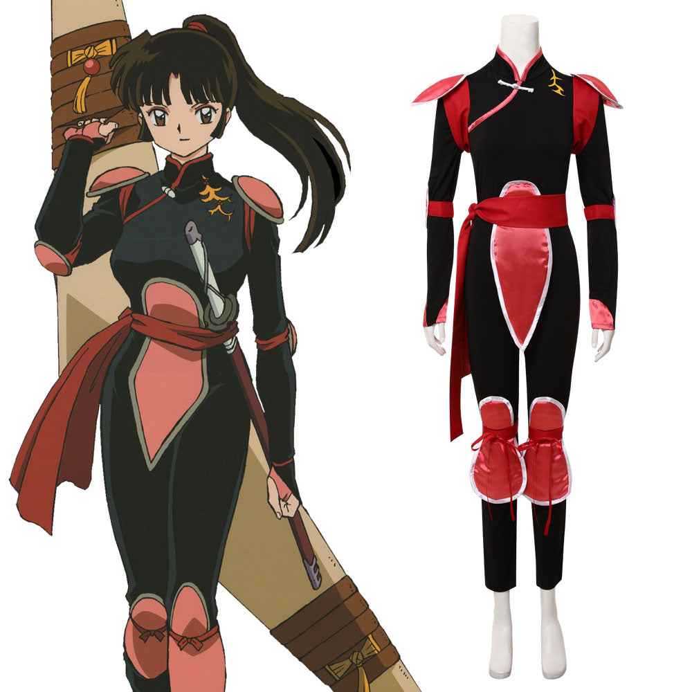 Inuyasha Sango Fighting Cosplay Costume – Winkcostumes