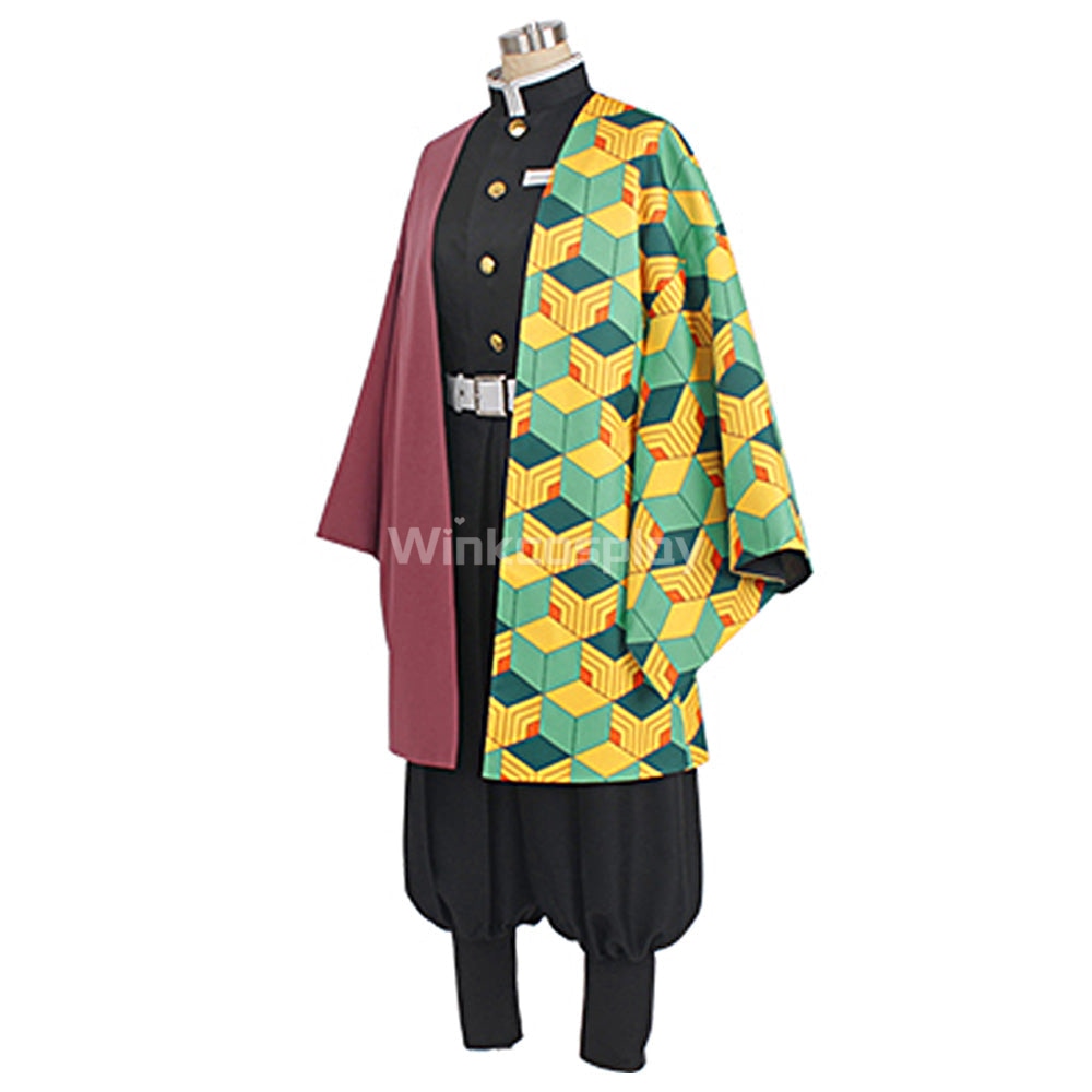 Demon Slayer: Kimetsu No Yaiba Giyuu Tomioka Cosplay Costume – Winkcostumes