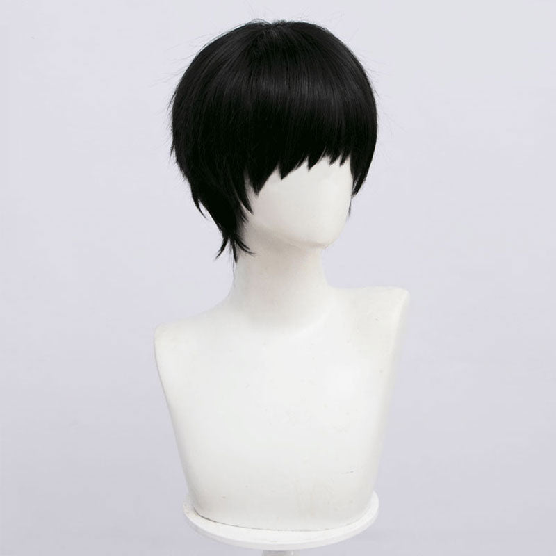 Chainsaw Man Part 2 Hirofumi Yoshida Black Cosplay Wig – Winkcostumes