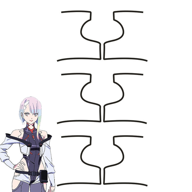 Cyberpunk: Edgerunners Lucy Tattoo stickers Cosplay Accessory Prop ...