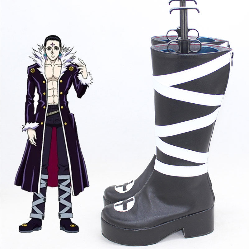 Hunter X Hunter Chrollo Lucilfer Shoes Cosplay Boots – Winkcostumes