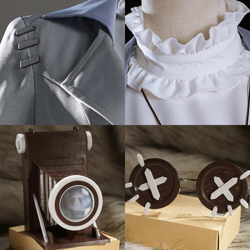 Identity V Alice DeRoss Journalist Reporter Cosplay Costume – Winkcostumes