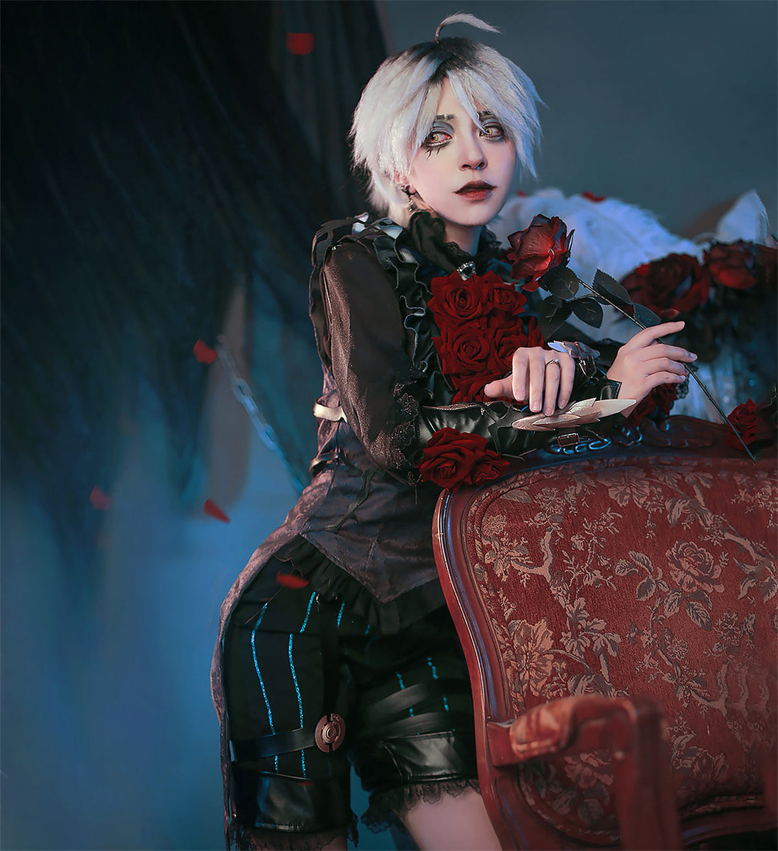 Identity V Everlasting Night Patient Emil Luminary Cosplay Costume ...