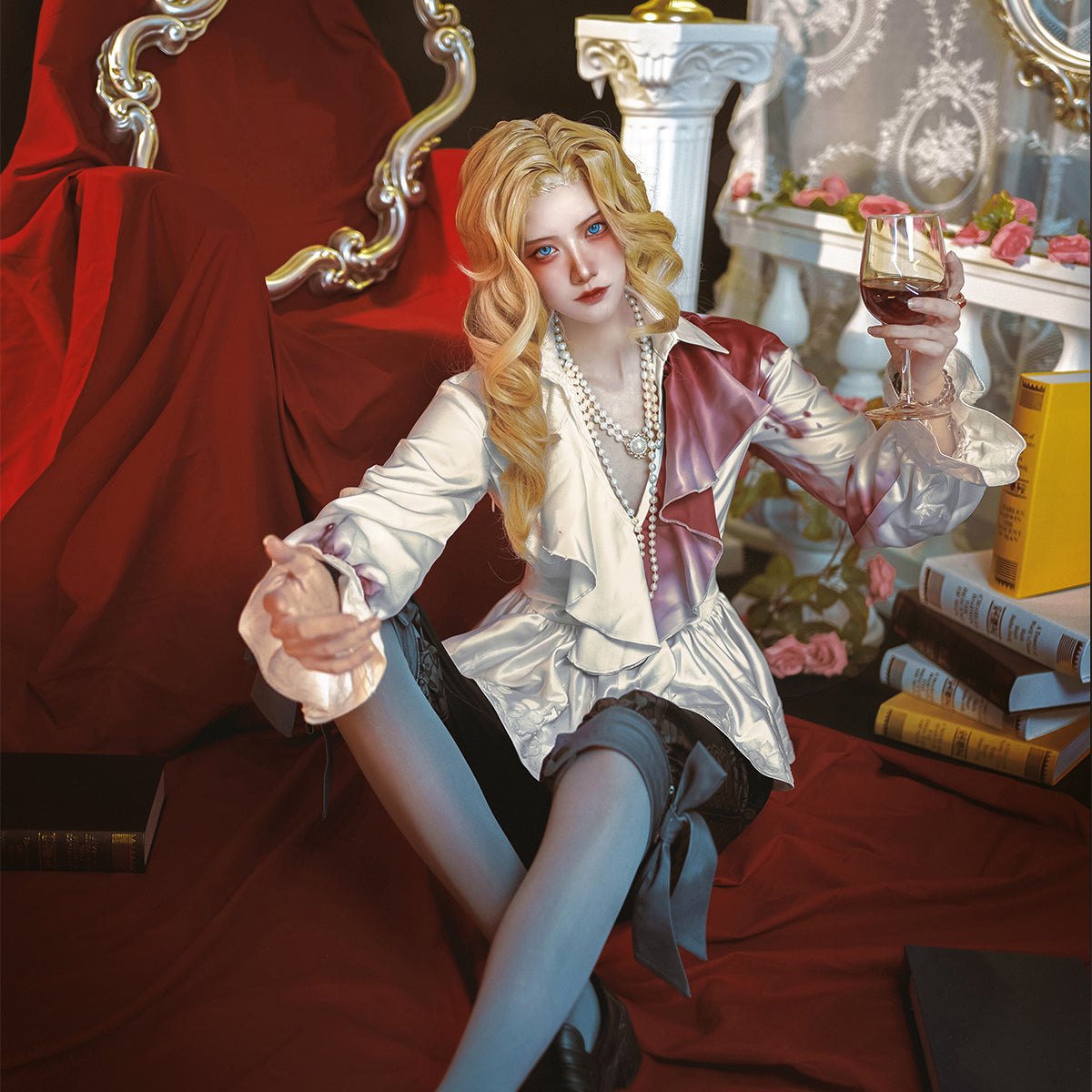 Identity V Photographer Joseph Desaulniers Hangover Cosplay Costume ...