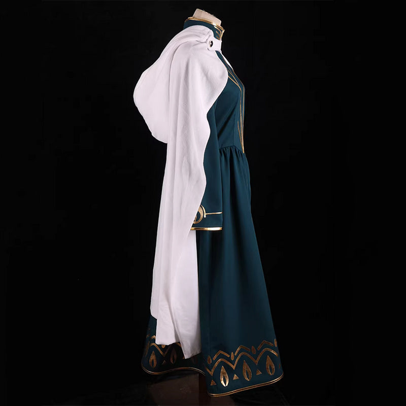 Octopath Traveler 2 Cleric Temenos Cosplay Costume – Winkcostumes