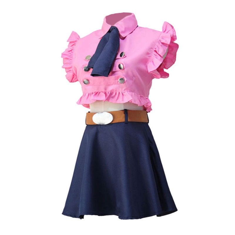 The Seven Deadly Sins Elizabeth Liones Cosplay Costume – Winkcostumes