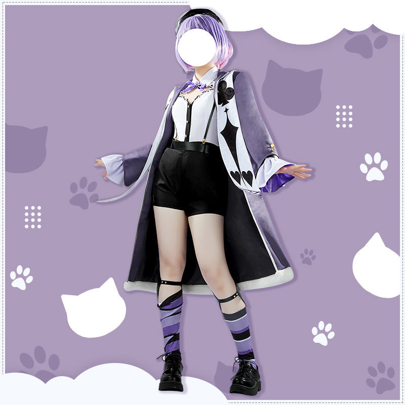 Virtual YouTuber Hololive Nekomata Okayu Fifth Costume Cosplay Costume ...