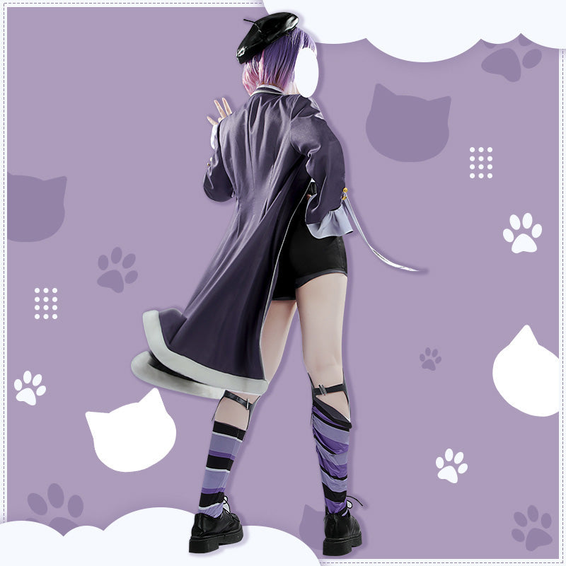 Virtual YouTuber Hololive Nekomata Okayu Fifth Costume Cosplay Costume ...